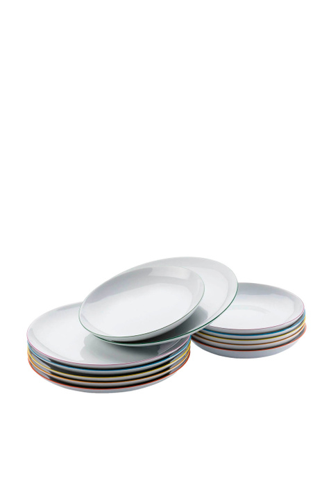 ᐅ Набор посуды на 6 персон (12 предметов) Rosenthal, белый цвет, цена ...