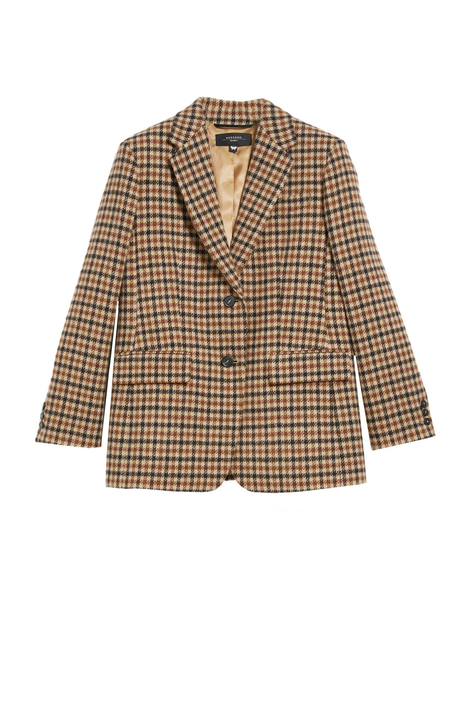 Weekend Max Mara женский пиджак maltese в клетку со скидкой 50% ...