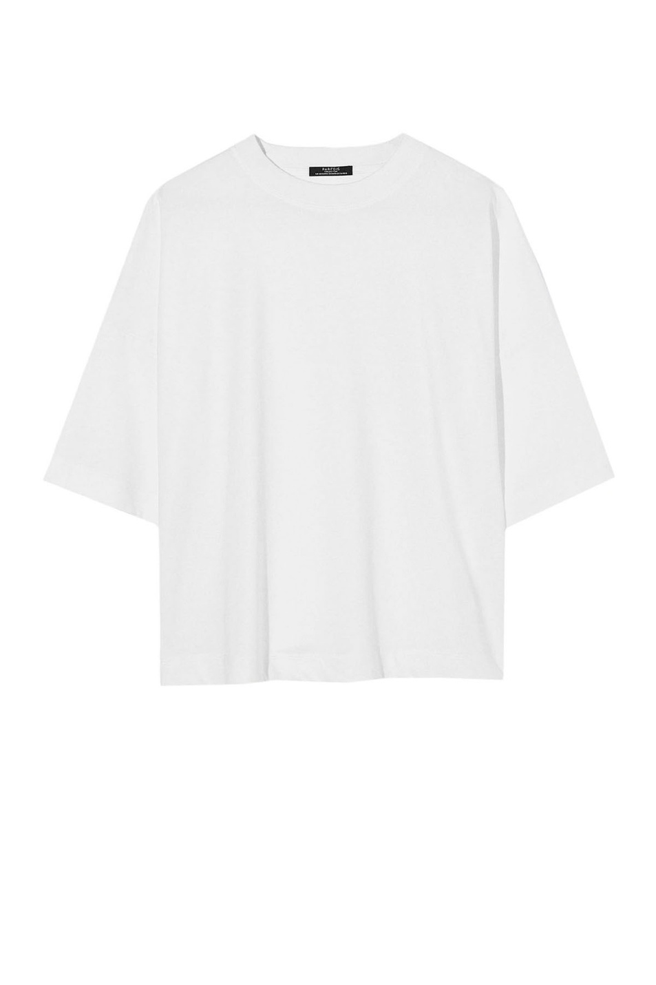 Parfois женская футболка однотонная белый цвет, размер M/L, XS/S, цена ...